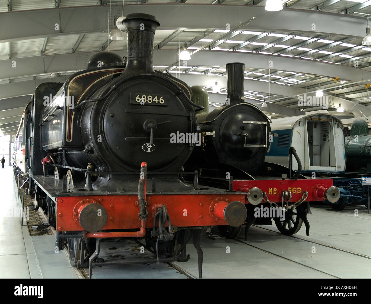 Great Northern Railway J52 saddle tank No 68846 and Adams radial ...