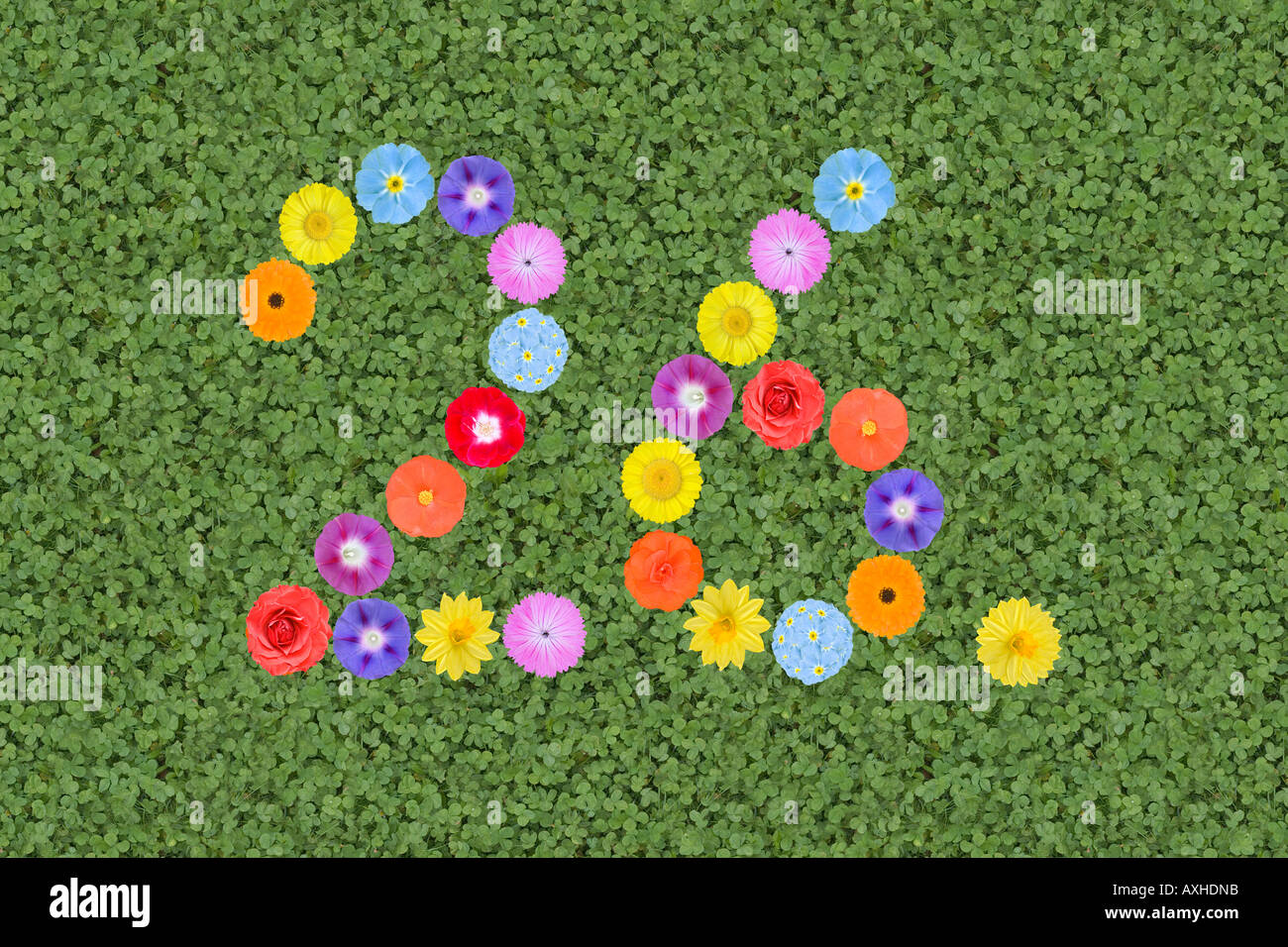 Numbers written flowers 26th hi-res stock photography and images - Alamy
