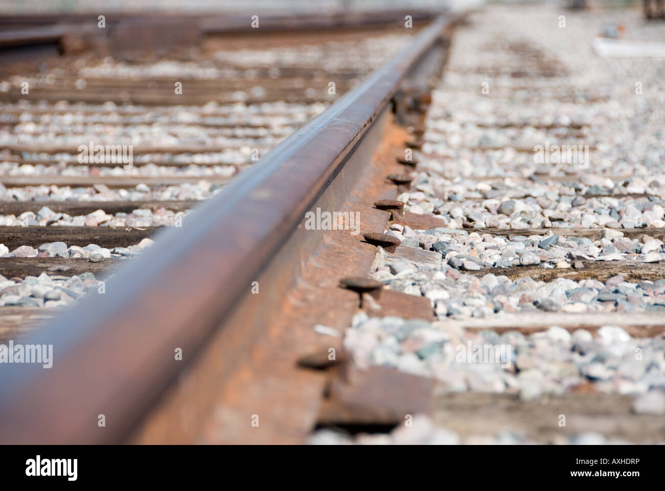 Train from ground level hi-res stock photography and images - Alamy