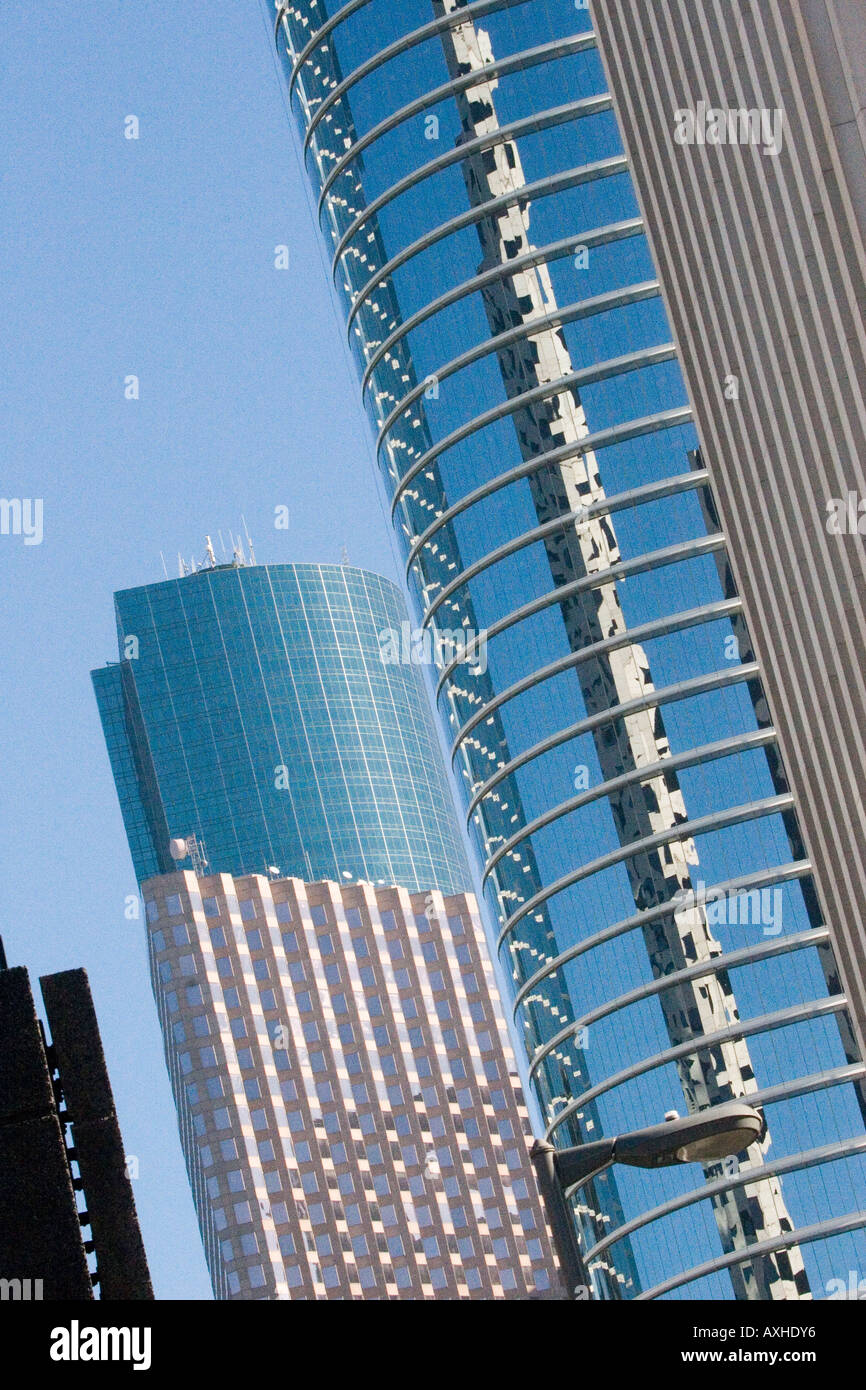 Stunning buildings in Downtown Houston Texas TX USA Stock Photo - Alamy
