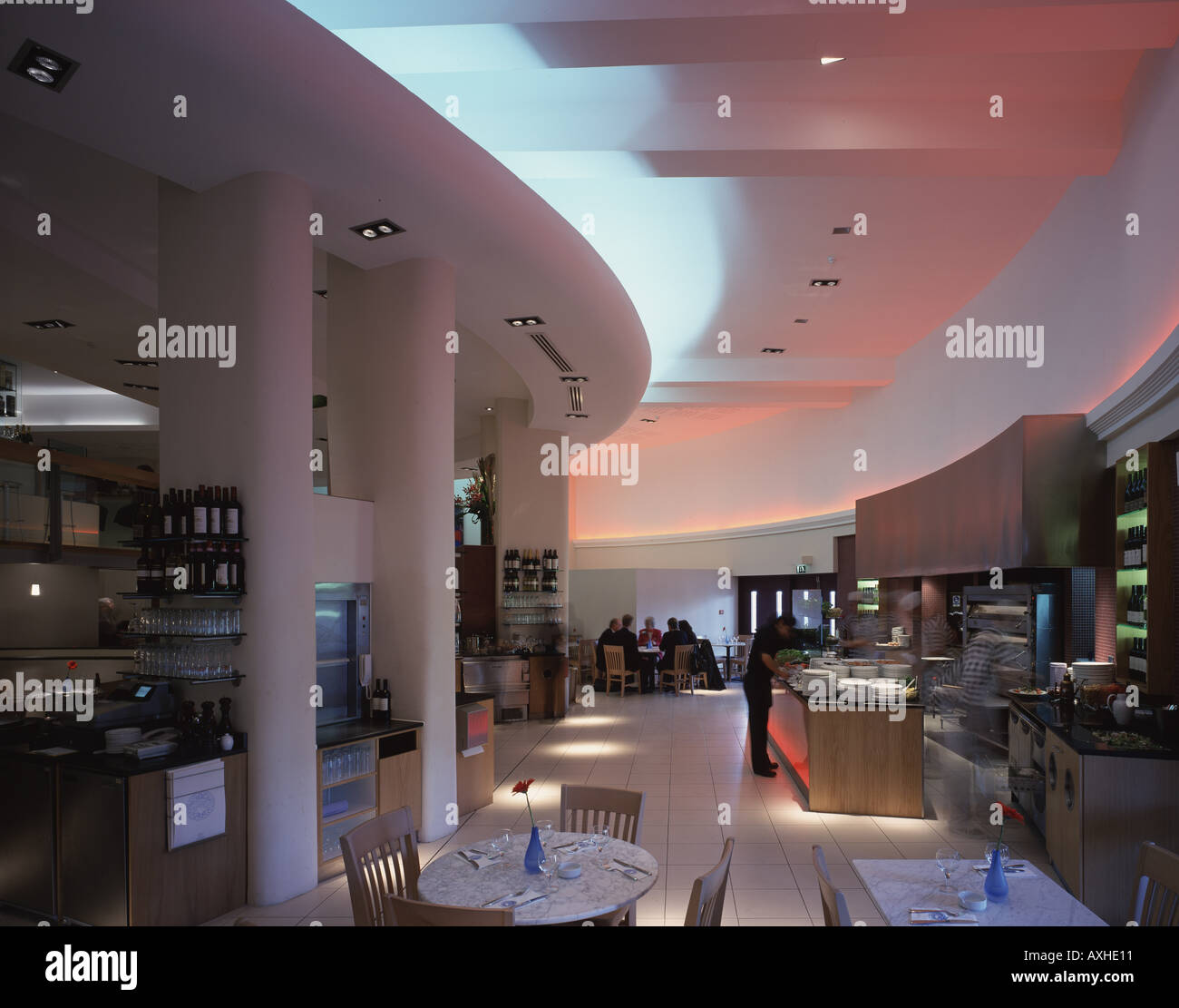 Pizza express pizza making hi-res stock photography and images - Alamy