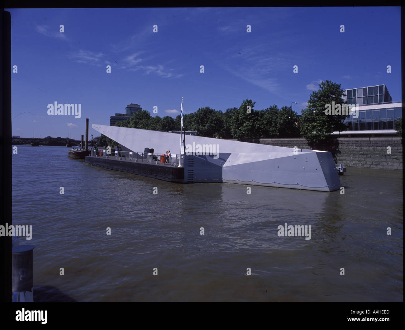 MILLBANK MILLENNIUM PIER Stock Photo - Alamy
