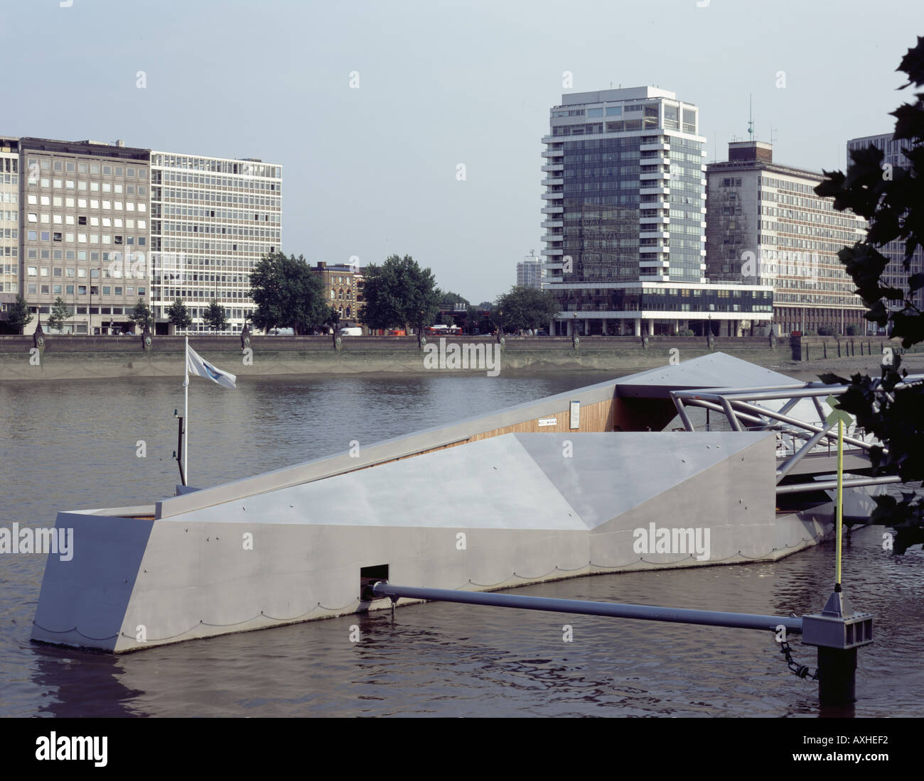 MILLBANK MILLENNIUM PIER, LONDON, UK Stock Photo - Alamy