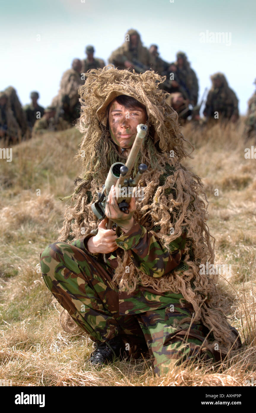 Female Soldier Sniper