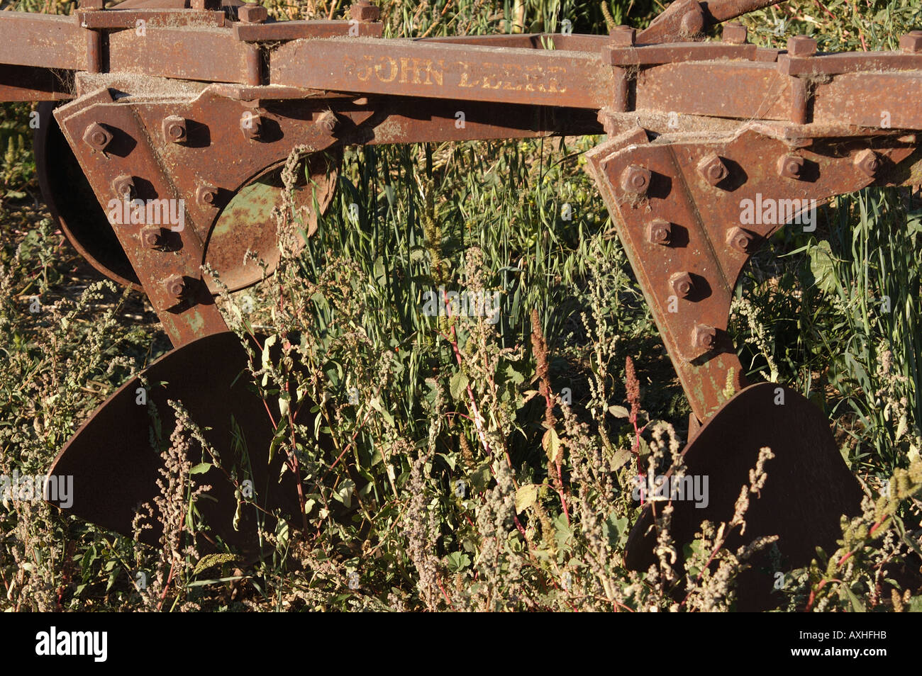 Old Farm Equipment Stock Photo - Alamy