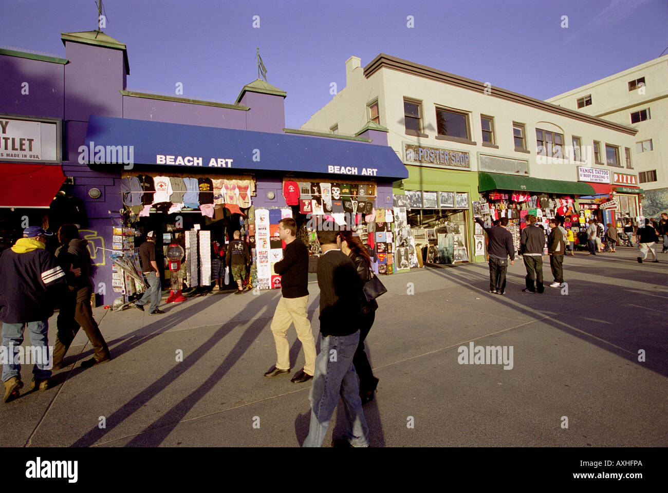 venice beach california shop front stores Stock Photo - Alamy