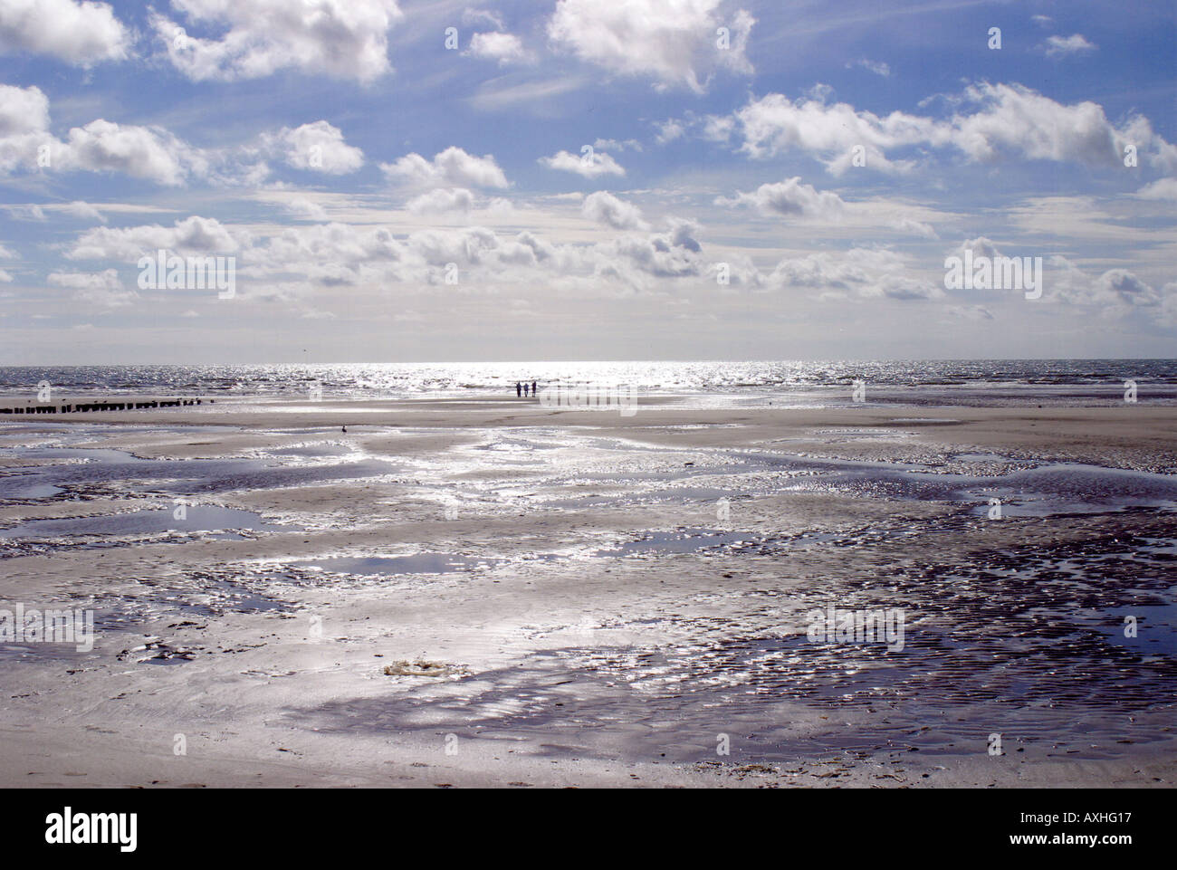 Blackpool beach quiet hi-res stock photography and images - Alamy