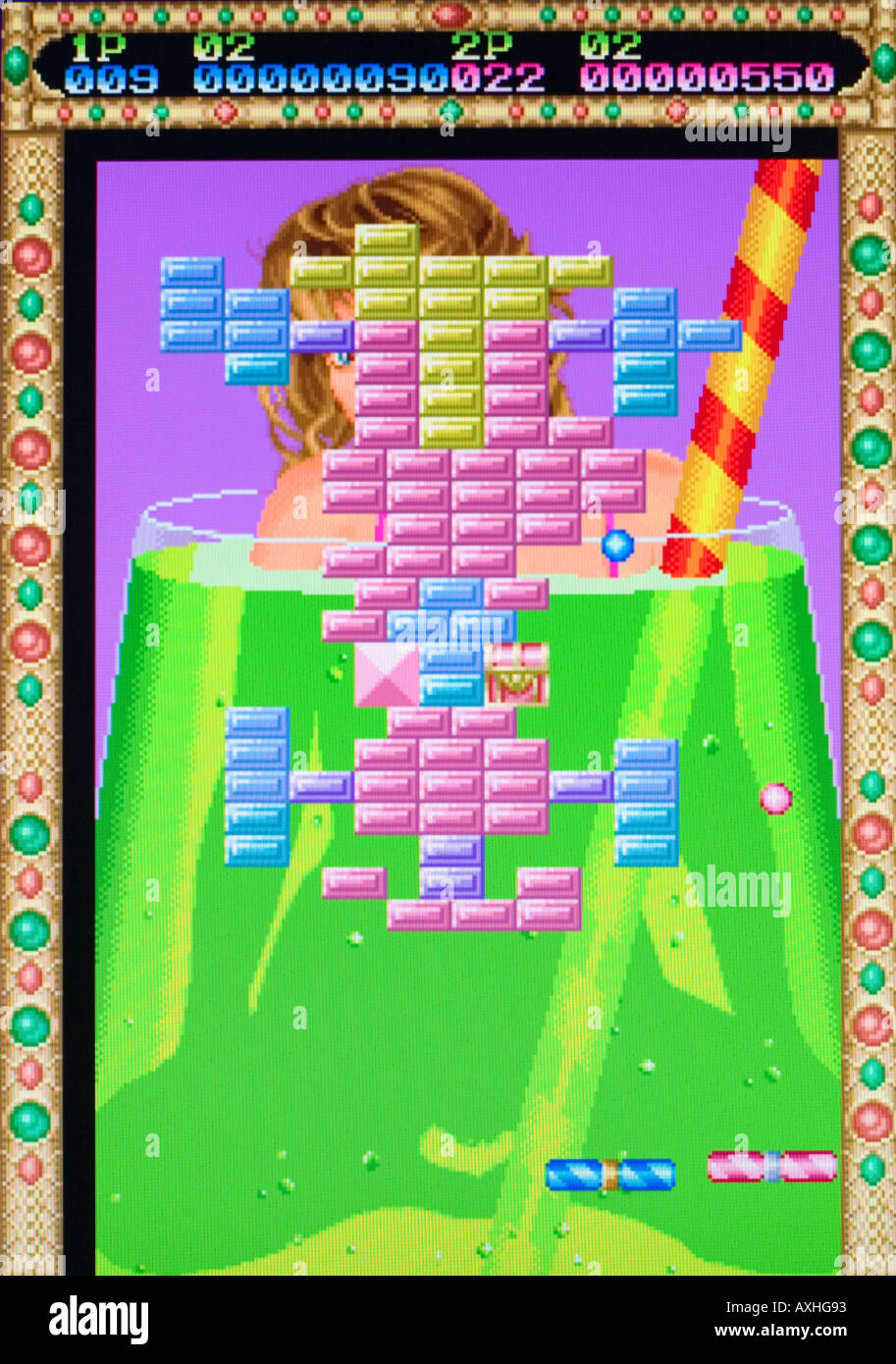 Play Girls Hot B 1992 Vintage arcade videogame screen shot - EDITORIAL ...