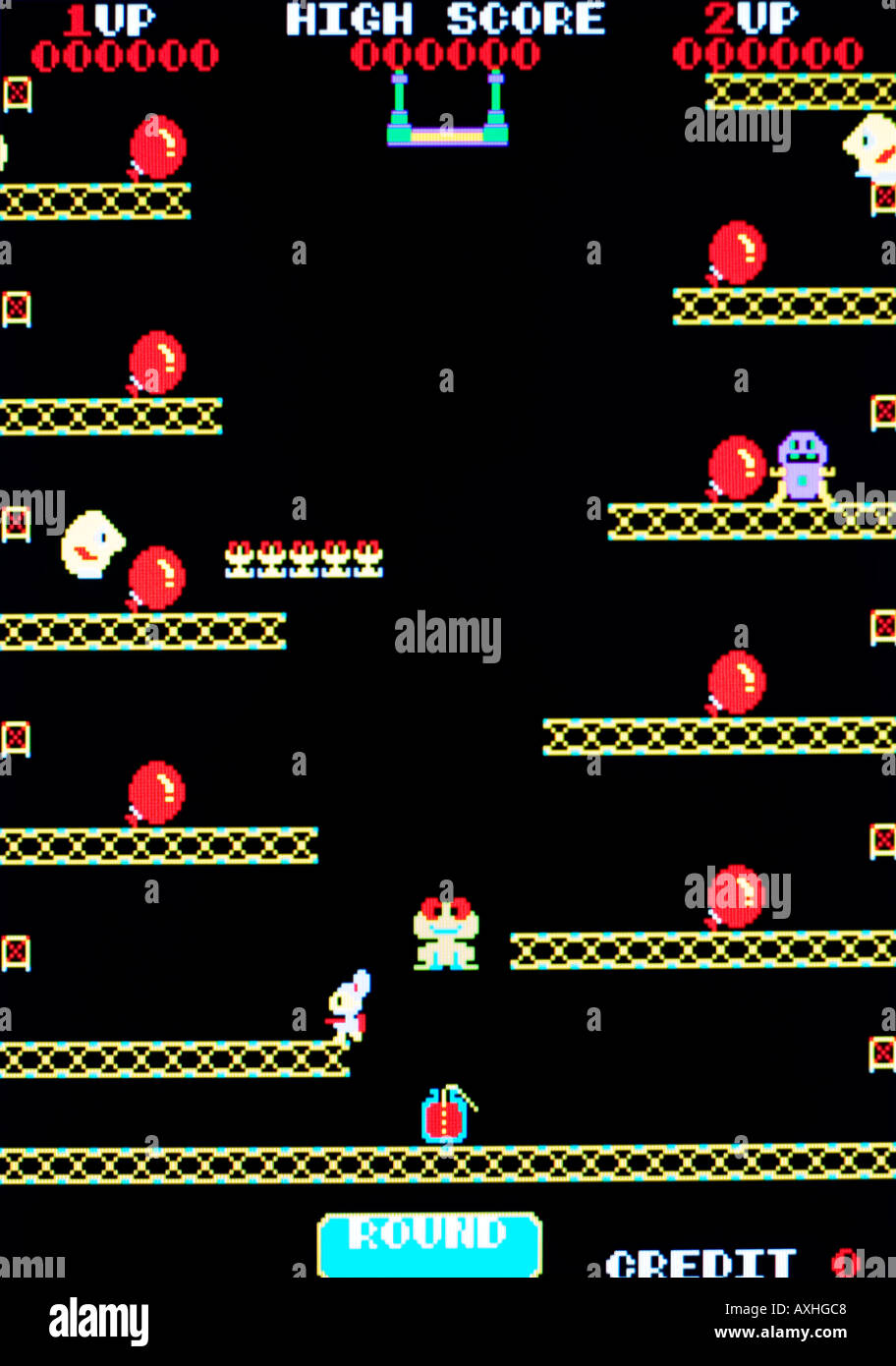 Pop Flamer Jaleco Japan Leisure Co Ltd 1982 Vintage arcade videogame ...