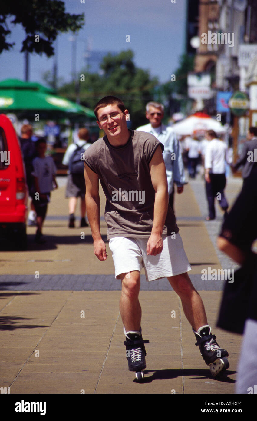 On rollers hi-res stock photography and images - Alamy