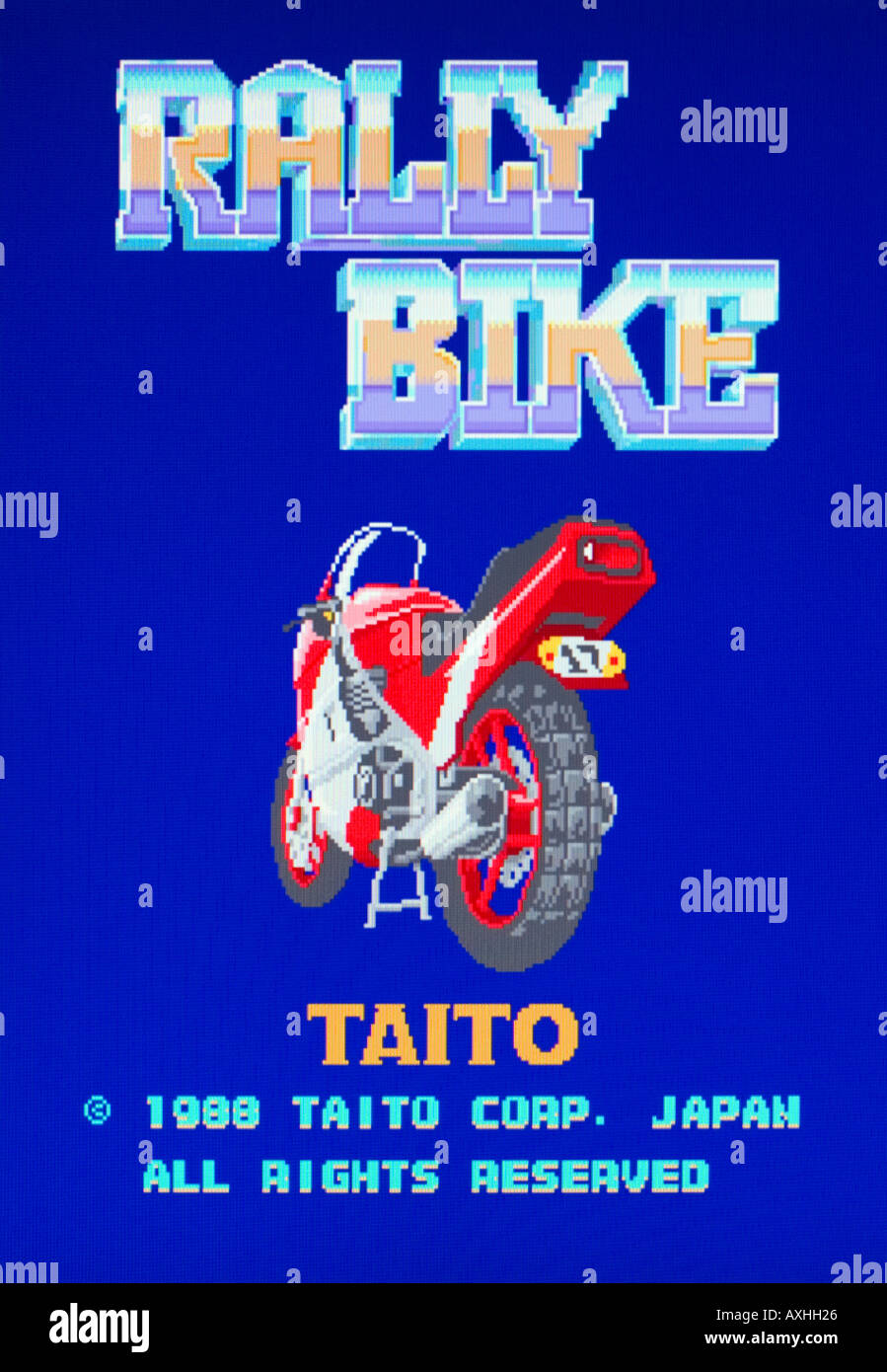 Rally bike dash yarou taito hi-res stock photography and images - Alamy