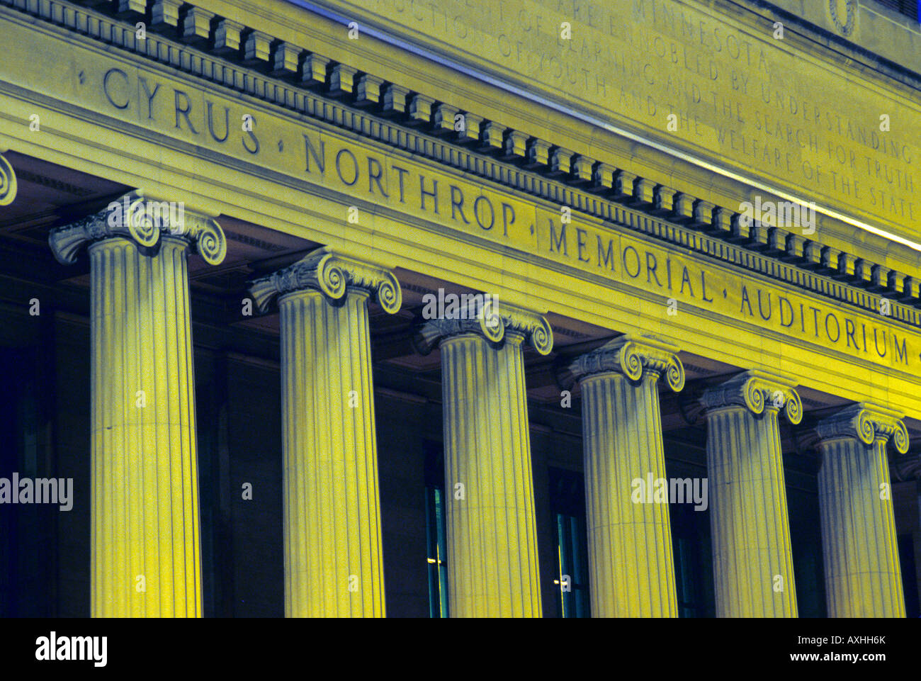 Northrop memorial auditorium hi-res stock photography and images - Alamy