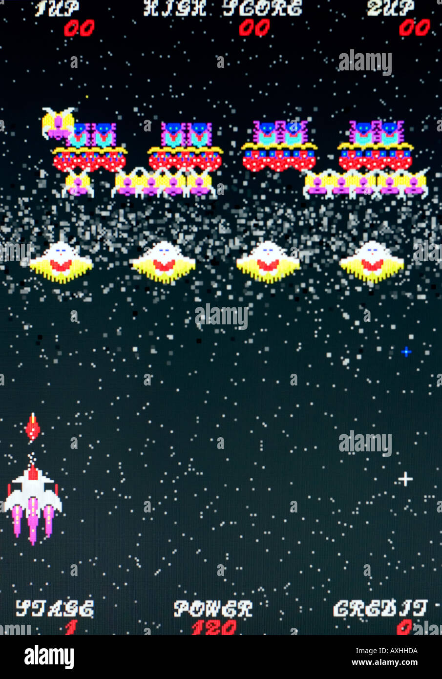 Sky Fox Jaleco Nichibutsu 1987 Vintage arcade videogame screen shot ...