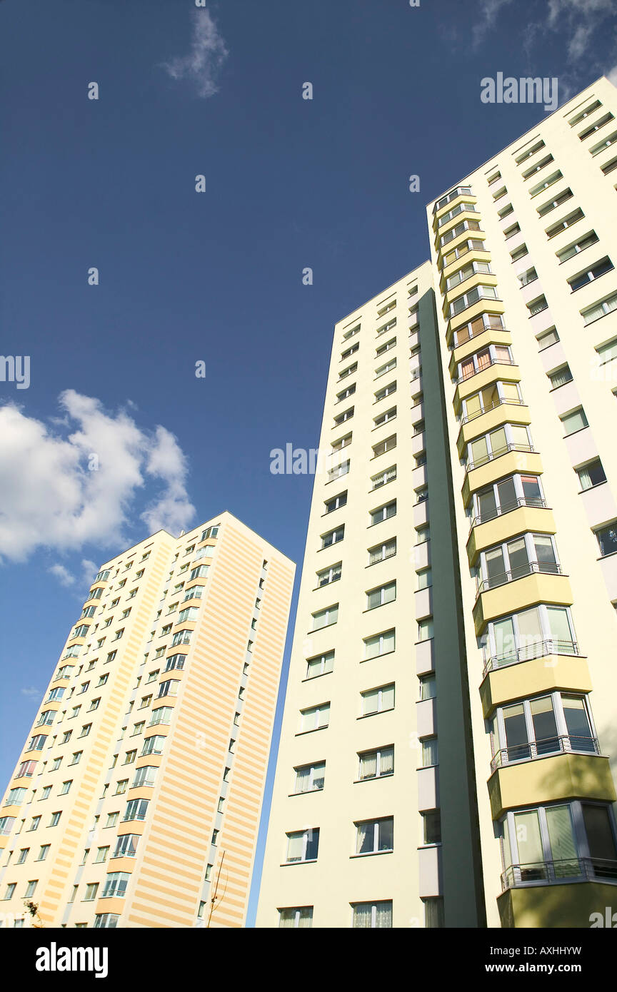 apartment house high building residential architecture home tower ...