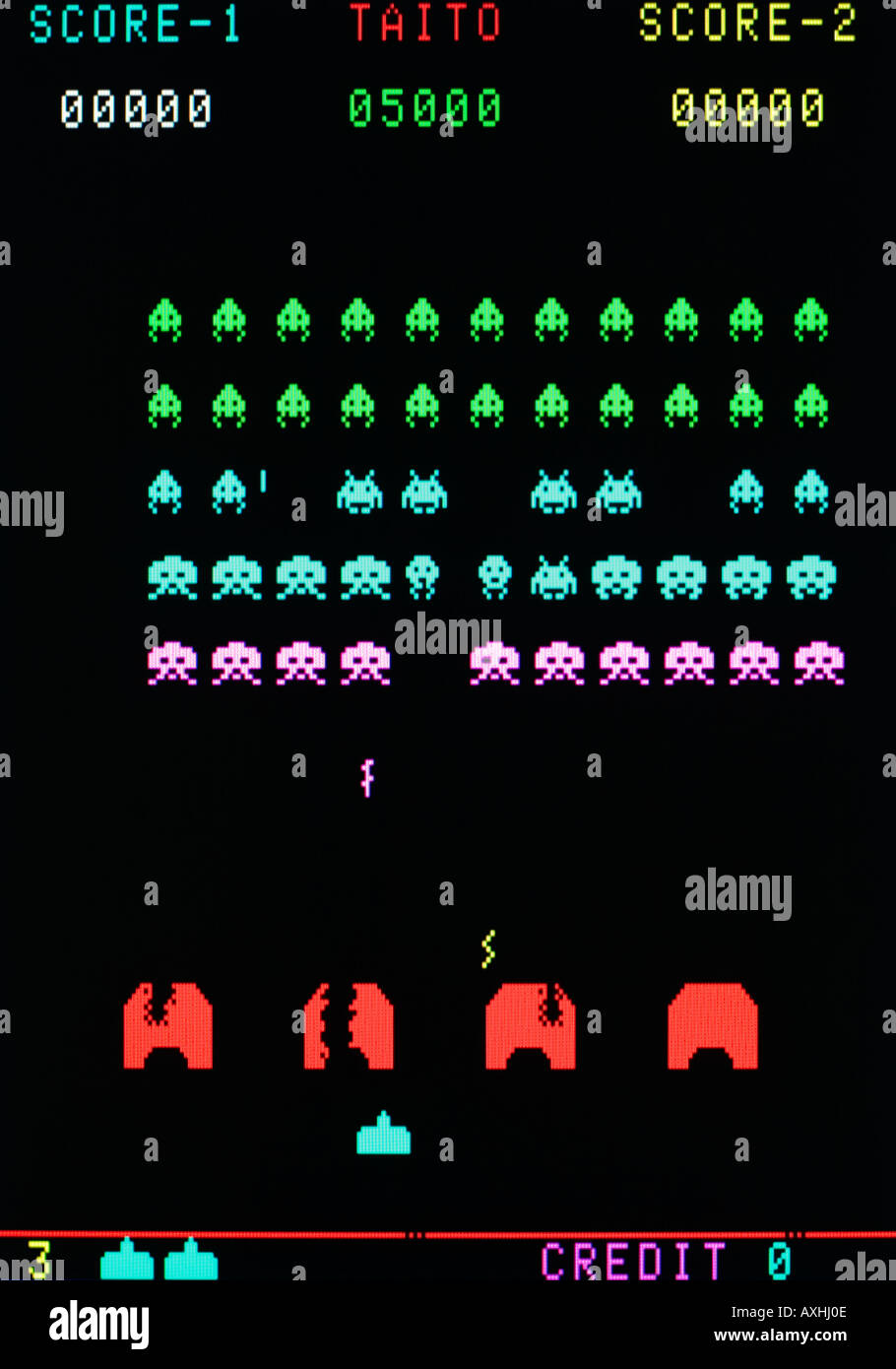 Space invaders game High Resolution Stock Photography and Images - Alamy