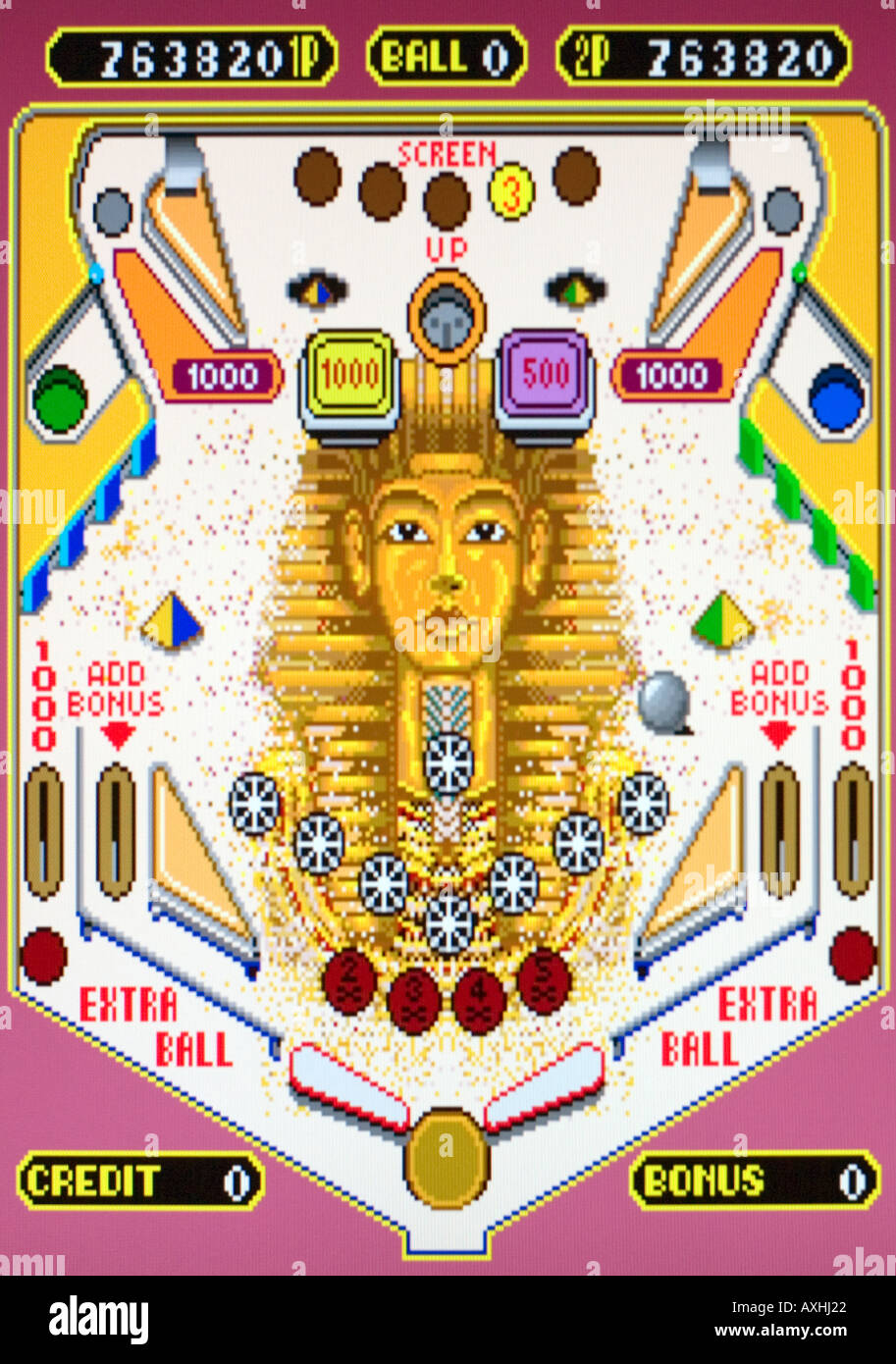 Speed Ball Desystem Tecfri 1987 Vintage arcade videogame screen shot ...