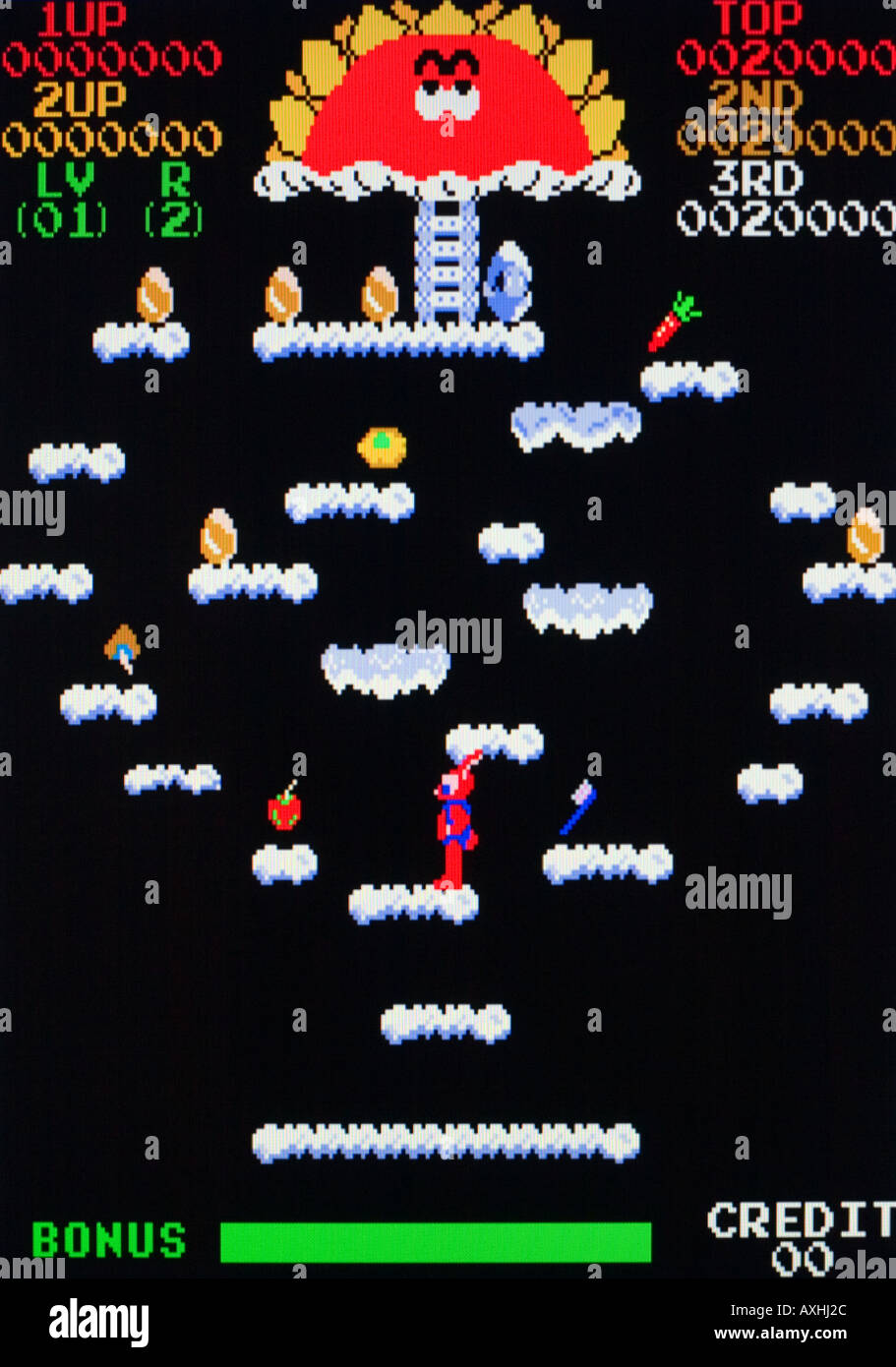 Springer Orca Corp 1982 Vintage arcade videogame screen shot ...