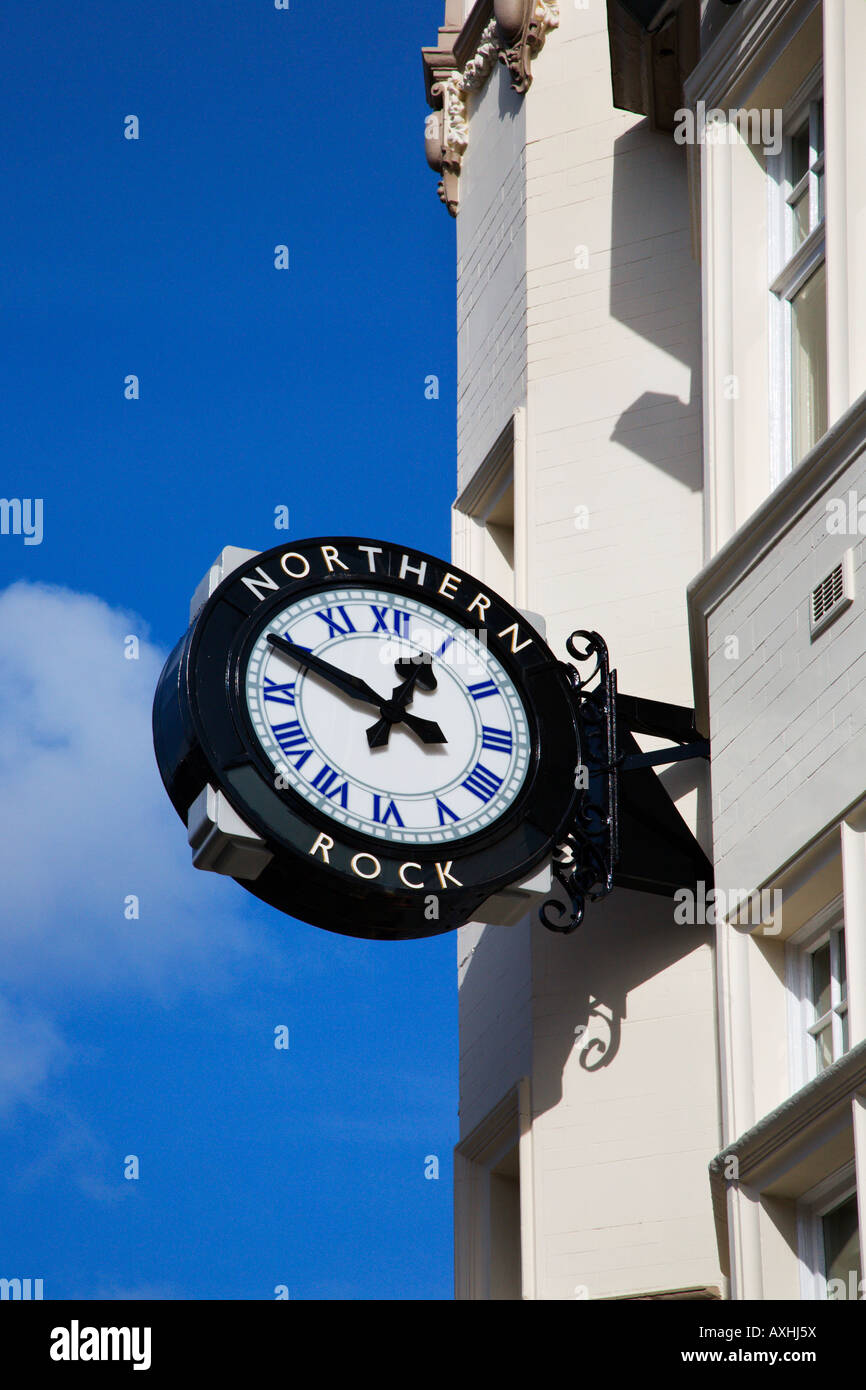Northern Clock Newcastle Upon Tyne England Stock Photo - Alamy