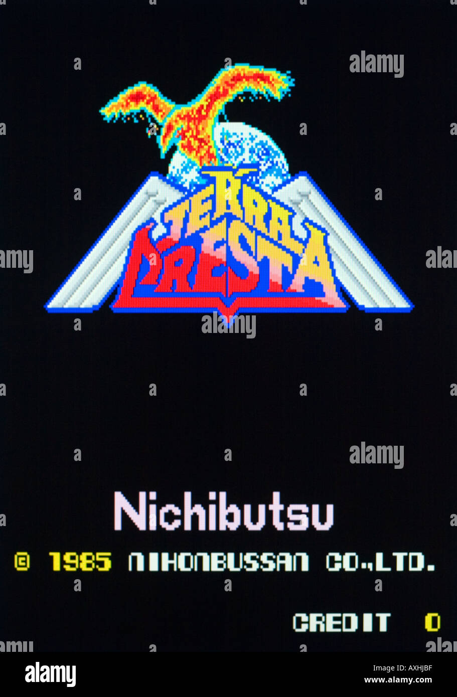 Terra Cresta Nihon Bussan Co Ltd Nichibutsu 1985 Vintage arcade ...