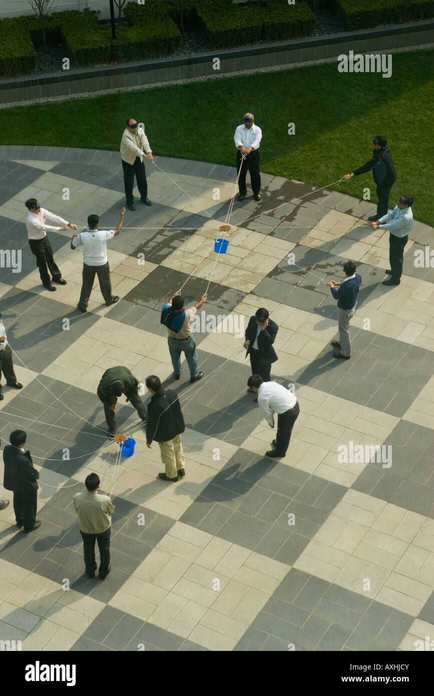 teamwork exercises Beijing capital of People's Republic of China Stock ...