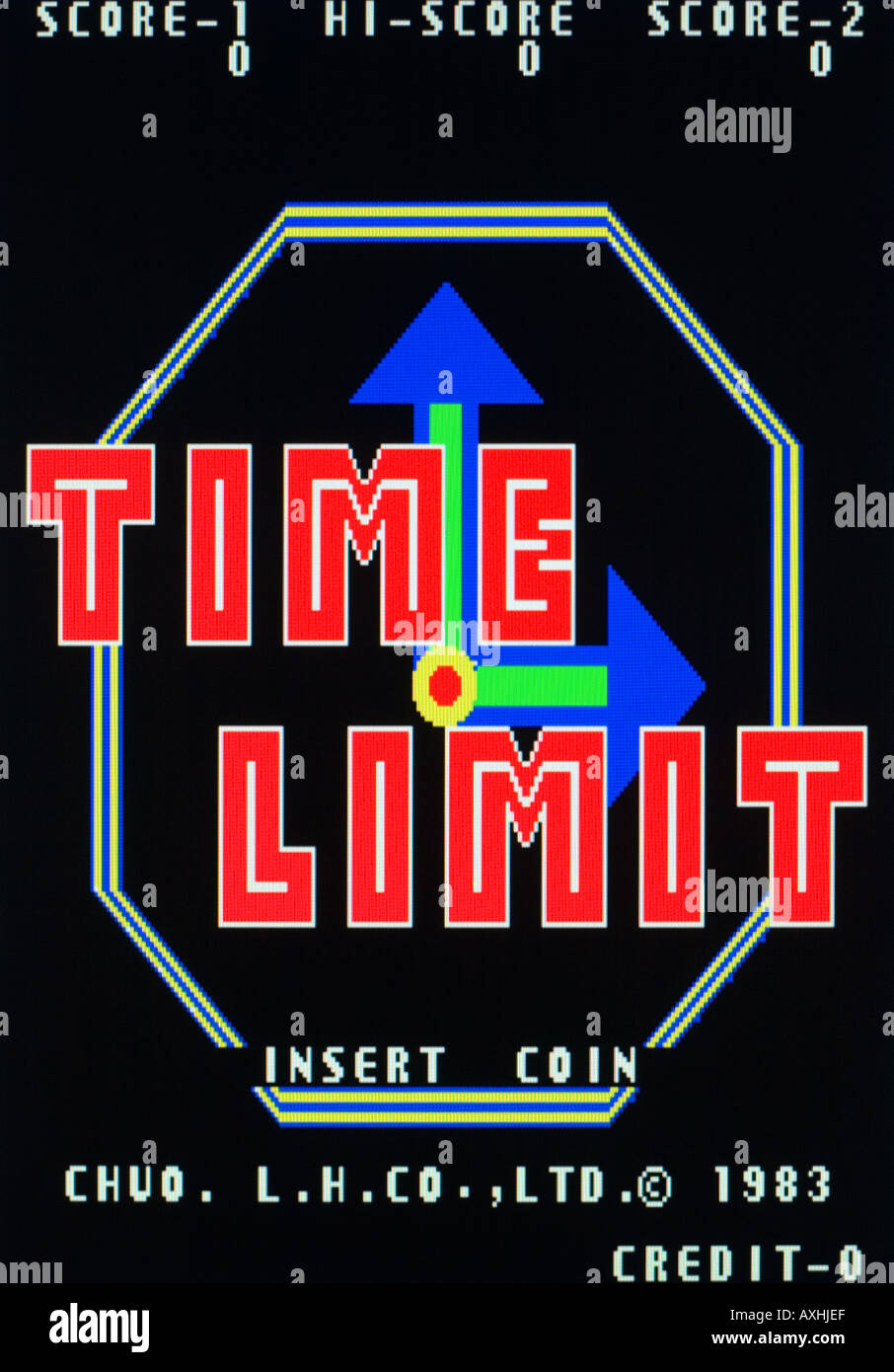 Time Limit Chuo L H Co Ltd 1983 Vintage arcade videogame screen shot ...