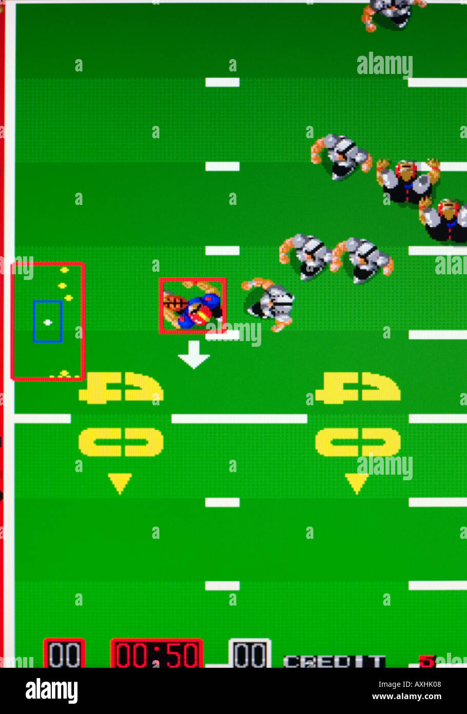 Touchdown Fever SNK Electronics Corp 1987 Vintage arcade videogame ...