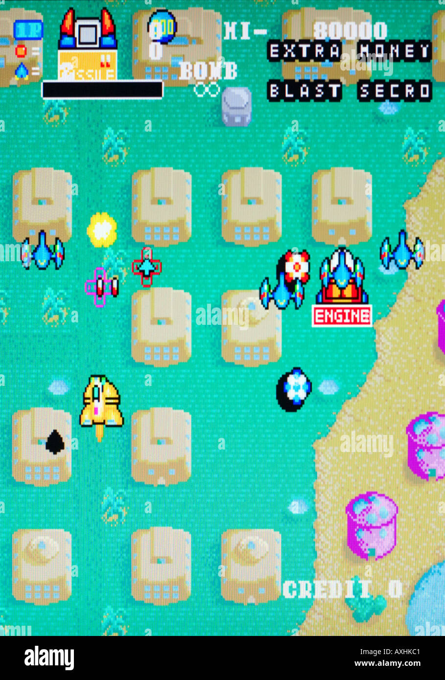 Wonder Planet Data East Corp 1987 Vintage arcade videogame screen shot ...