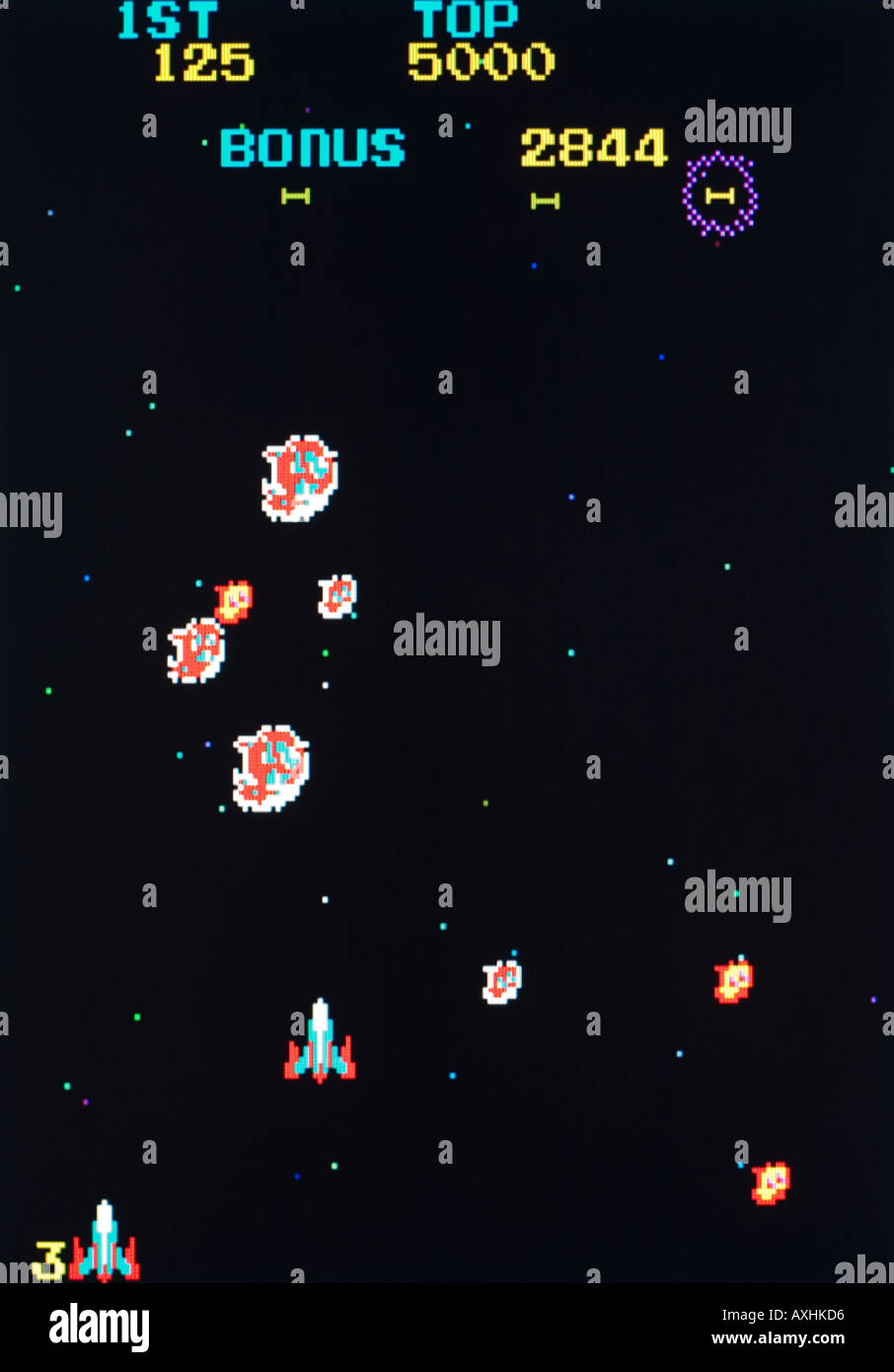 Zero Hour Universal 1981 Vintage arcade videogame screen shot ...