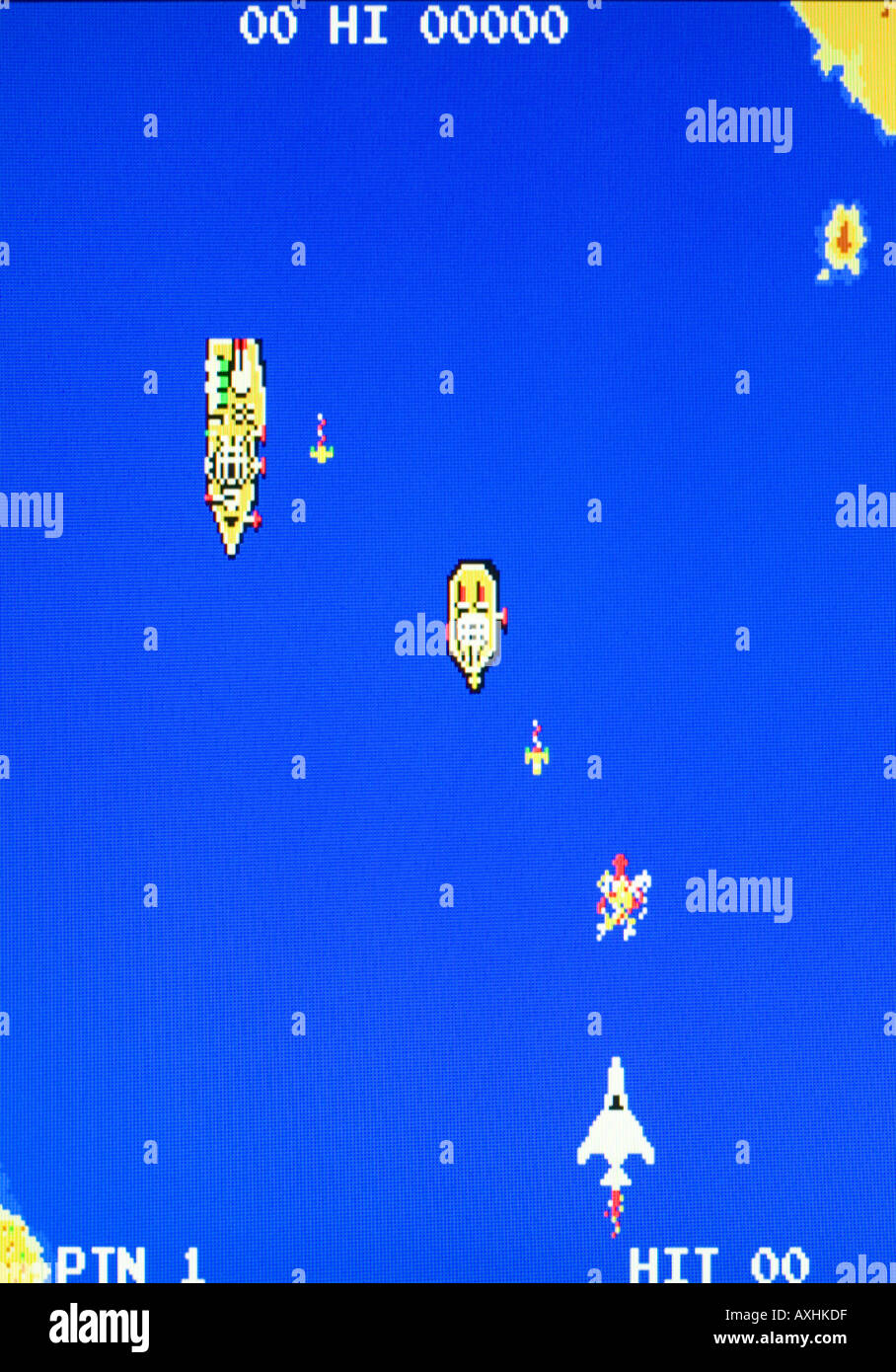 Zoar Data East USA Inc 1982 Vintage arcade videogame screen shot ...