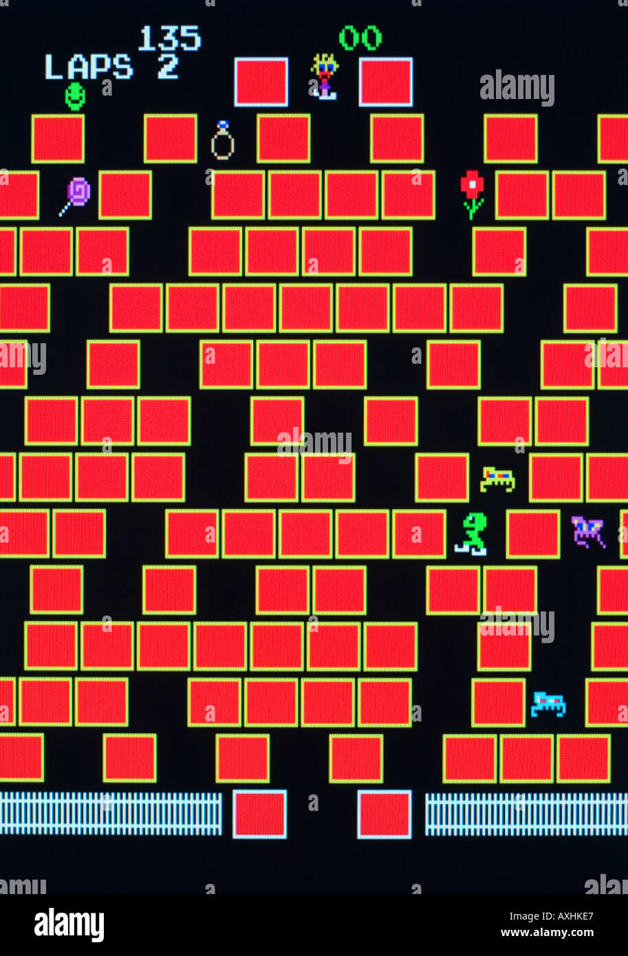 Zzyzzyxx Cinematronics Advanced Microcomputer Systems 1982 Vintage ...