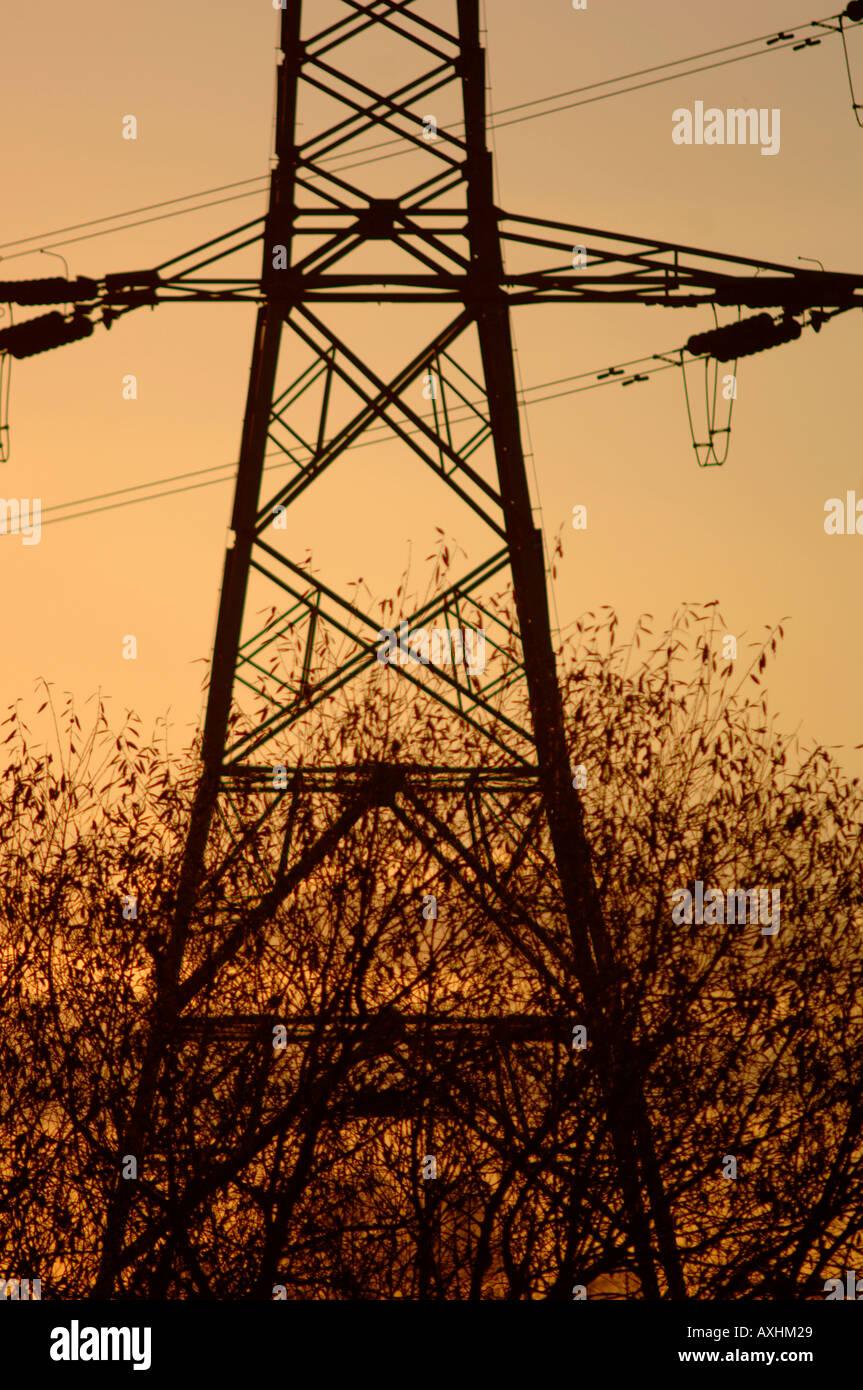 Electricity pylon sculpture hi-res stock photography and images - Alamy