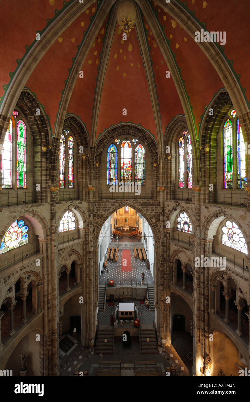 Köln, St. Gereon, Blick von Westen in das Dekagon Stock Photo - Alamy