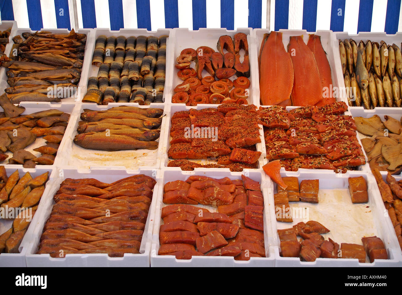 Smoked fish production hi-res stock photography and images - Alamy