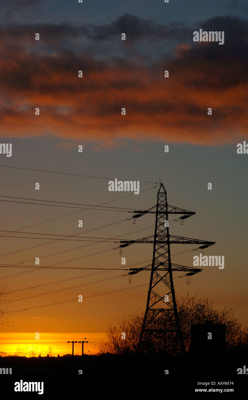 Landscape pylon hi-res stock photography and images - Alamy
