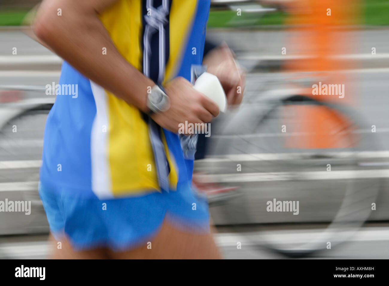 runners in road race Stock Photo - Alamy