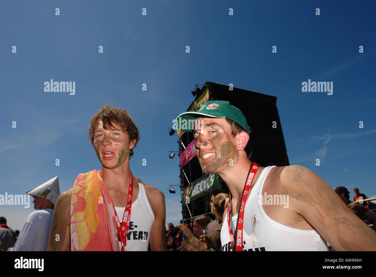 Mud people sludge young hi-res stock photography and images - Alamy