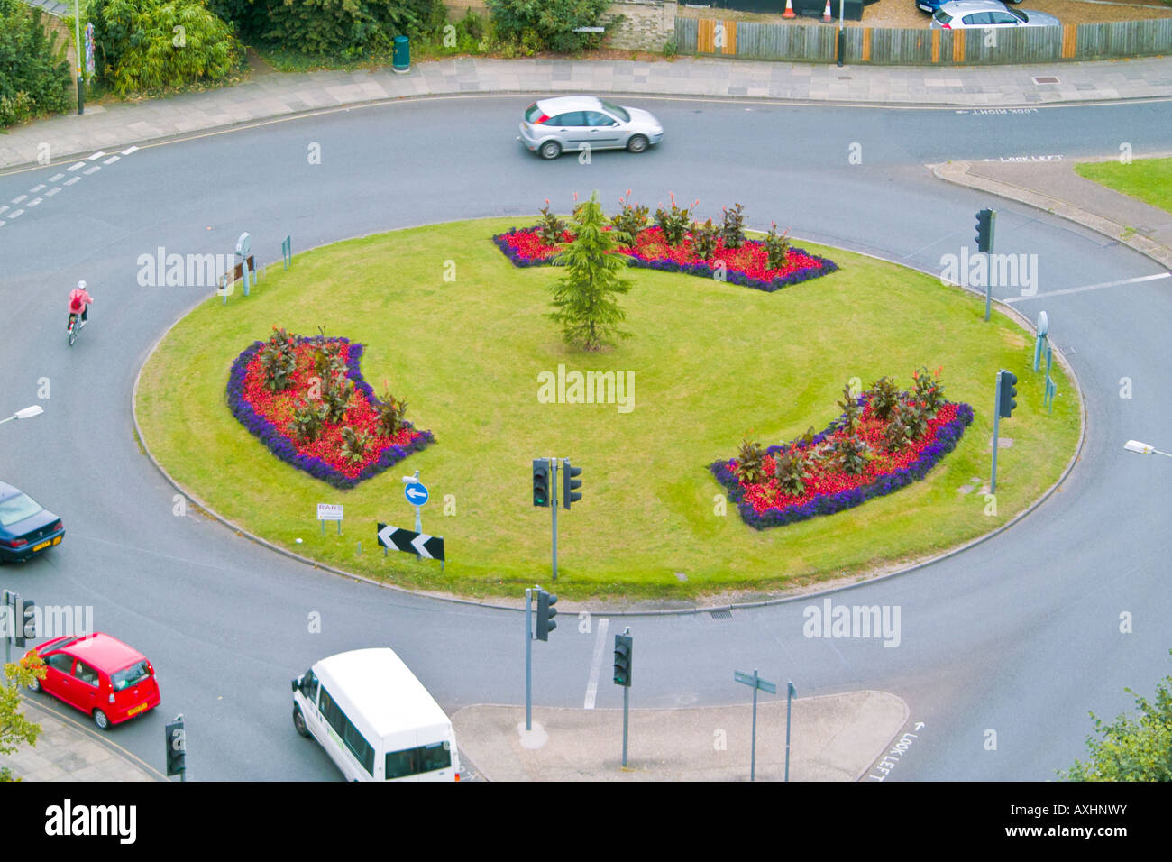 Roundabout Uk Above High Resolution Stock Photography and Images - Alamy
