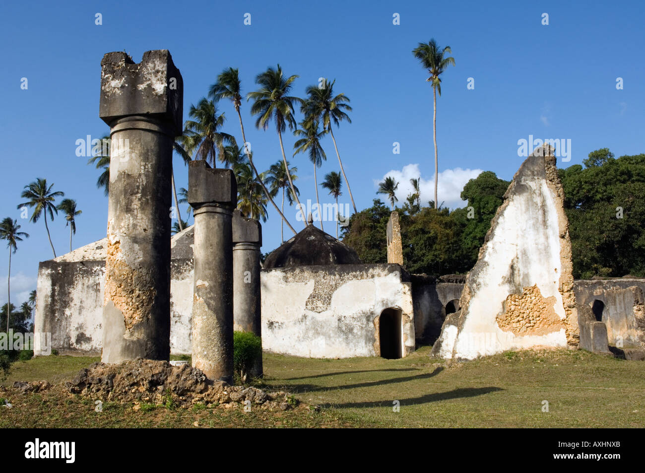 Tanzania Zanzibar Stone Town Maruhubi Palace was built in 1882 for ...
