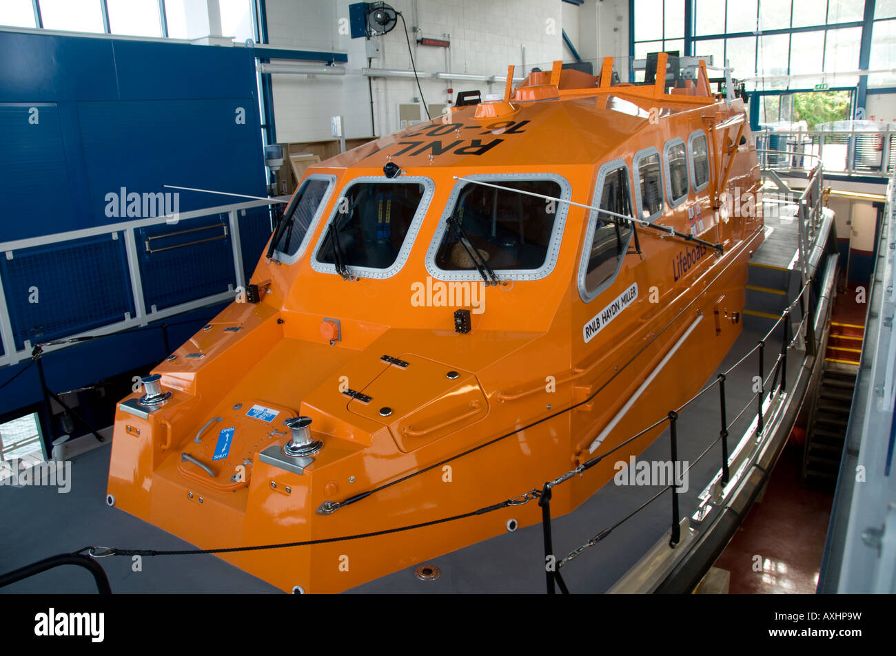 The lifeboat at Tenby Pembrokeshire Wales UK Stock Photo - Alamy