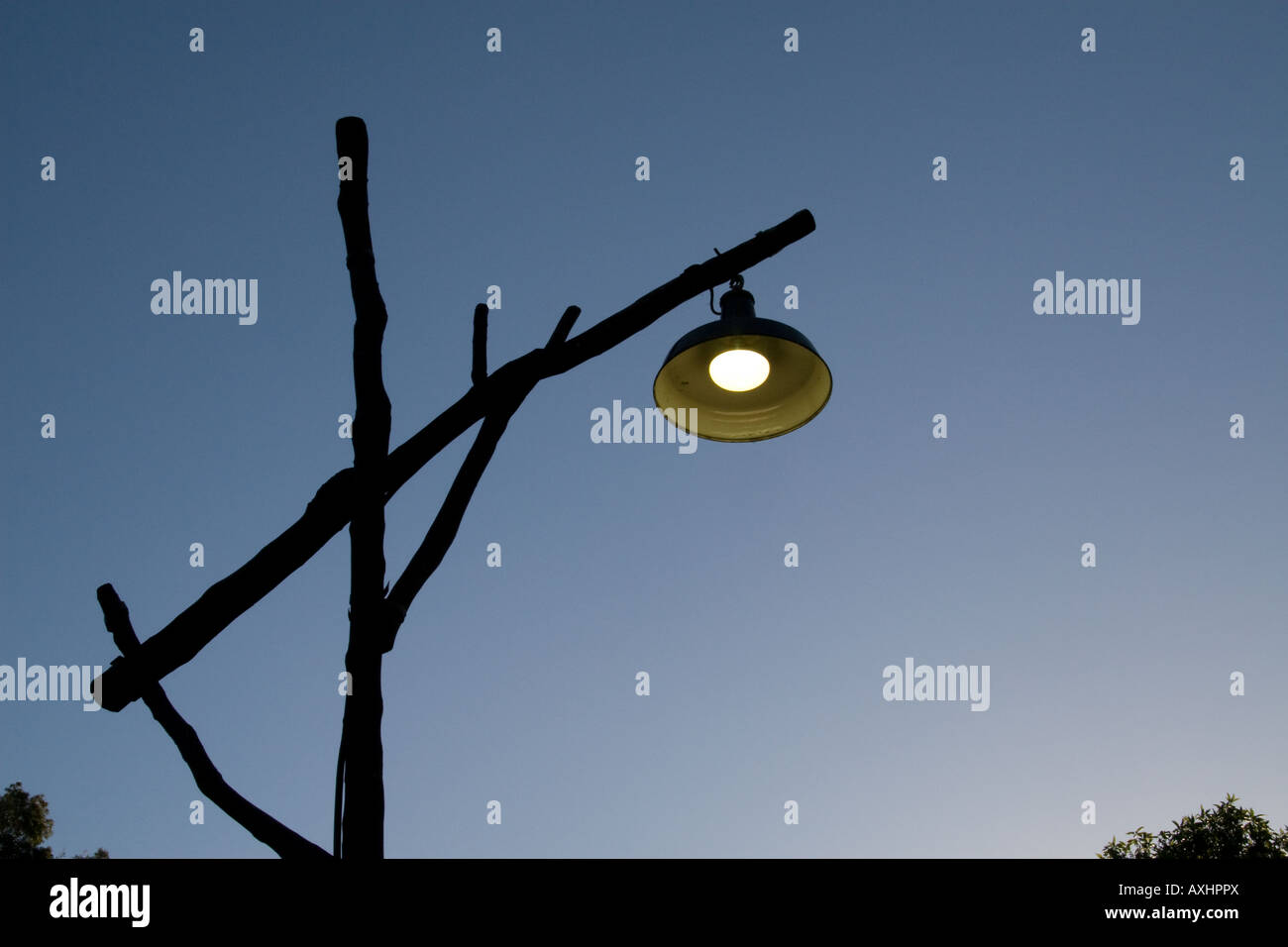 Lamp post and sunset hi-res stock photography and images - Alamy