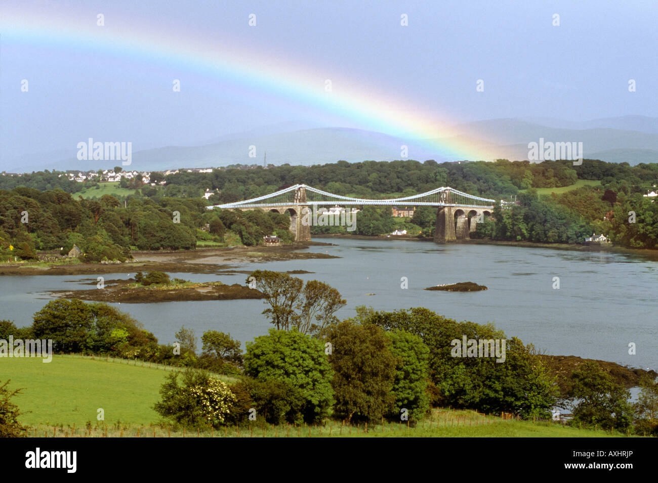 Rainbow bridge wales hi-res stock photography and images - Alamy