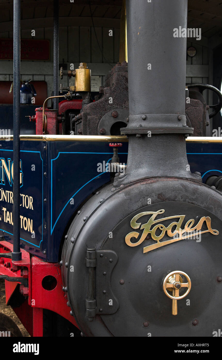 Foden steam lorry Stock Photo - Alamy