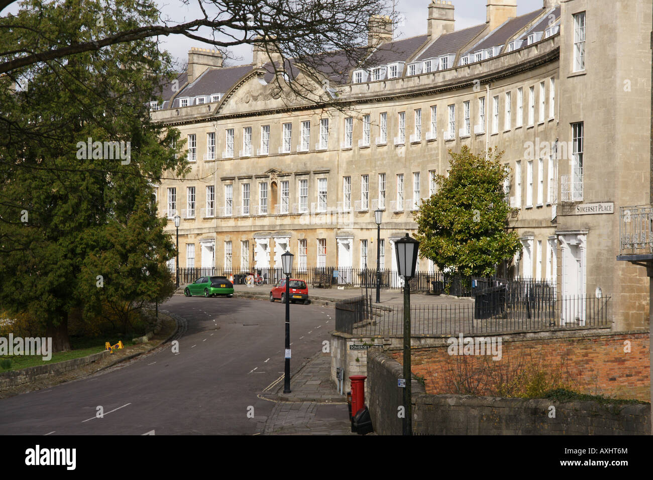Somerset Place Bath England Stock Photo - Alamy
