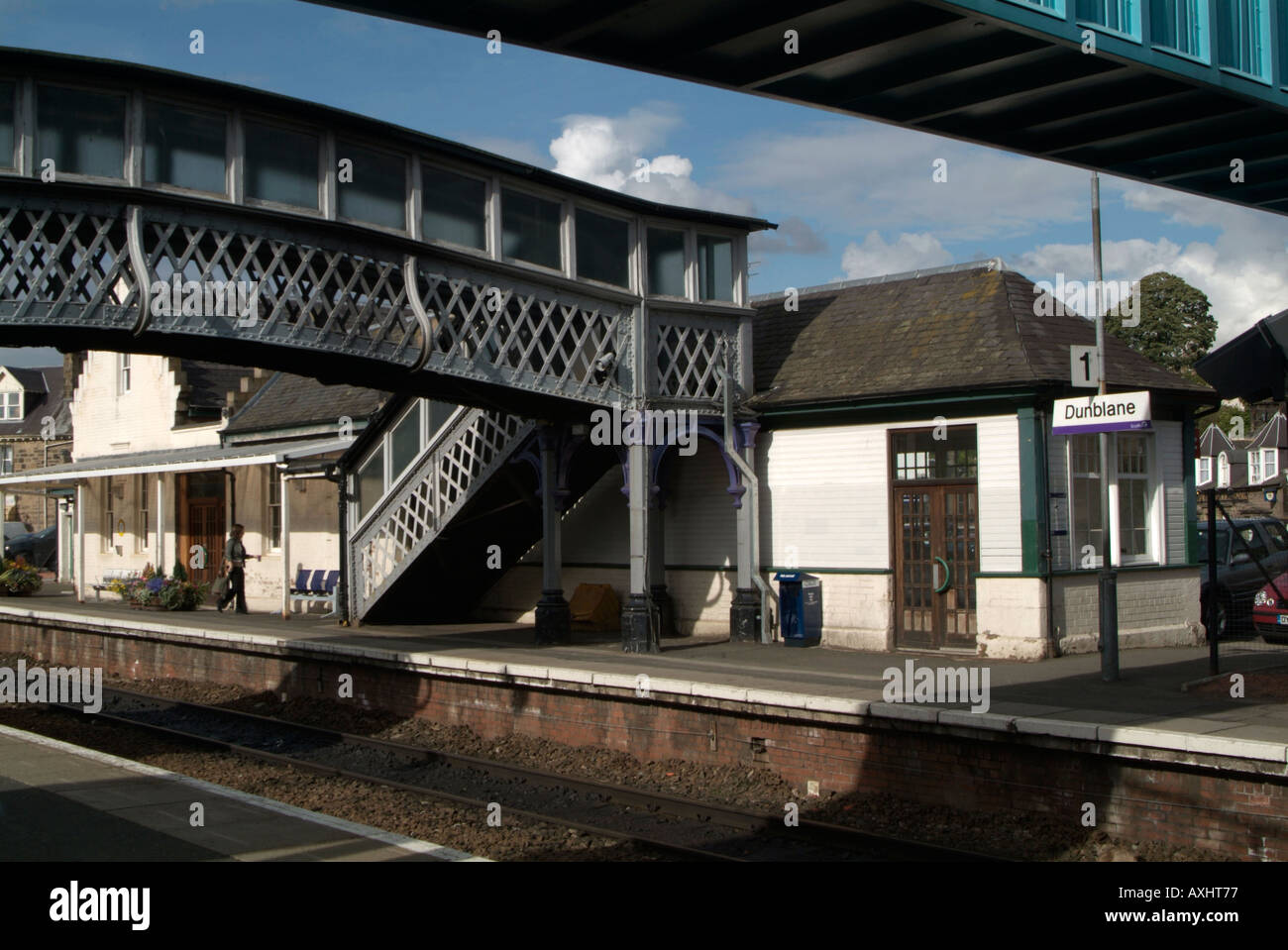 Dunblane railway station hi-res stock photography and images - Alamy