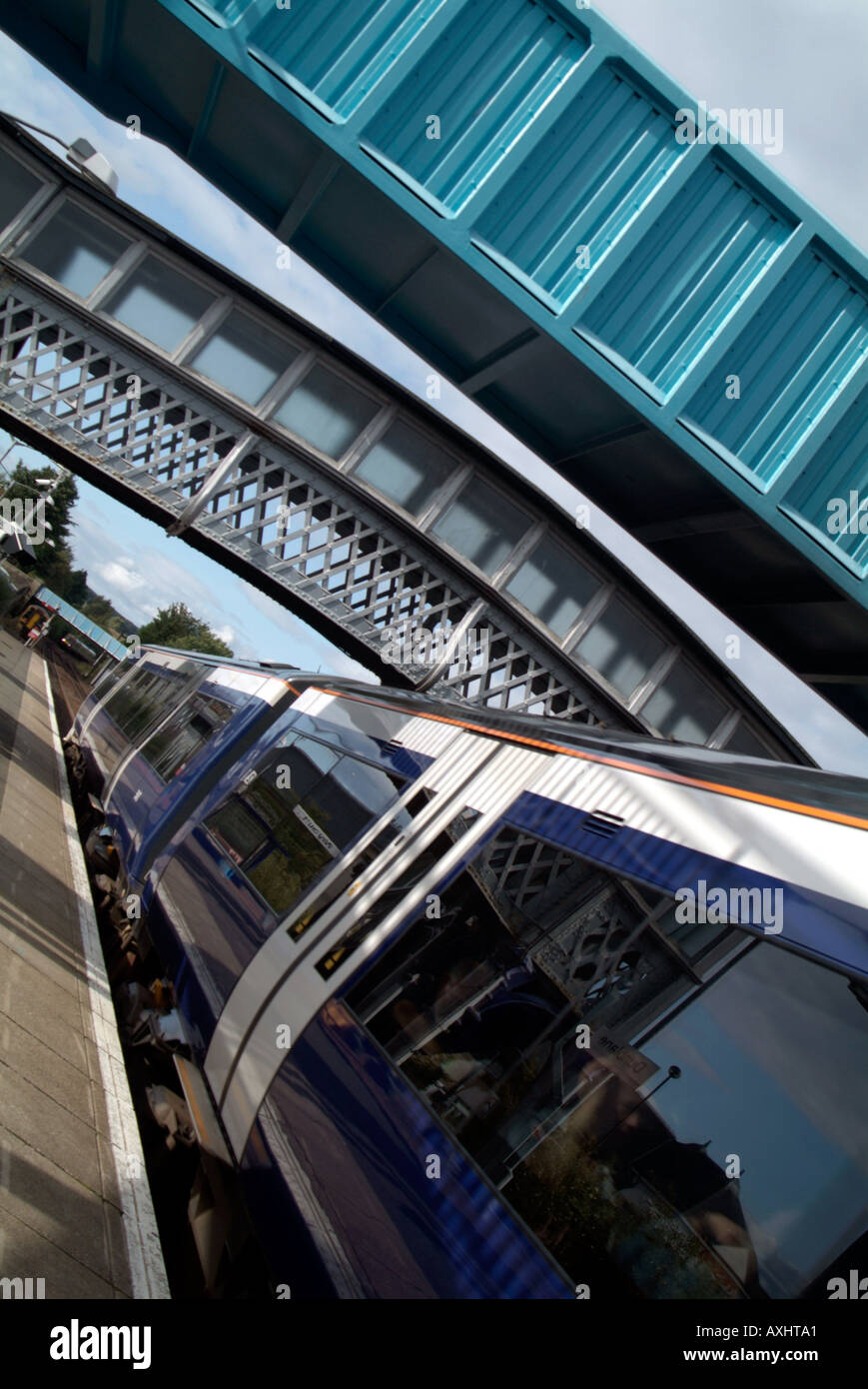 Two train bridges hi-res stock photography and images - Alamy