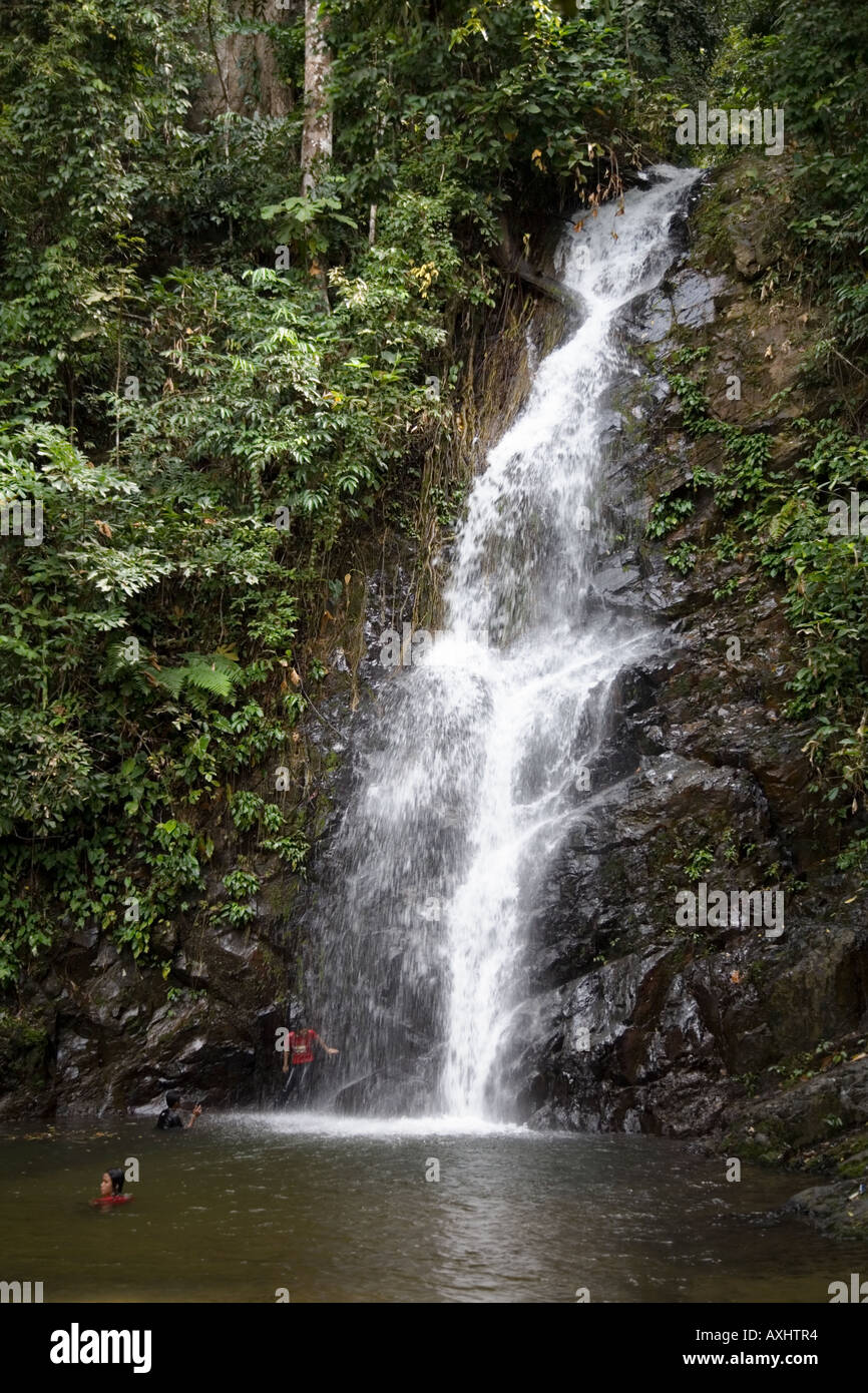 Durian Perangin Waterfalls, Langkawi, Kedah. Malaysia Stock Photo - Alamy