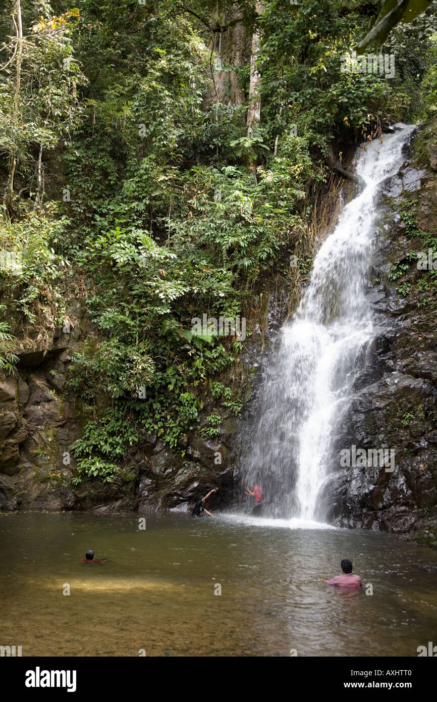 Durian perangin waterfall hi-res stock photography and images - Alamy