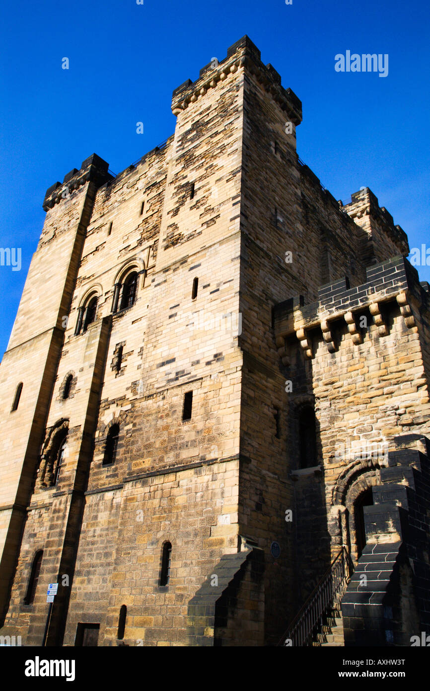 Castle Keep Newcastle Upon Tyne England Stock Photo - Alamy