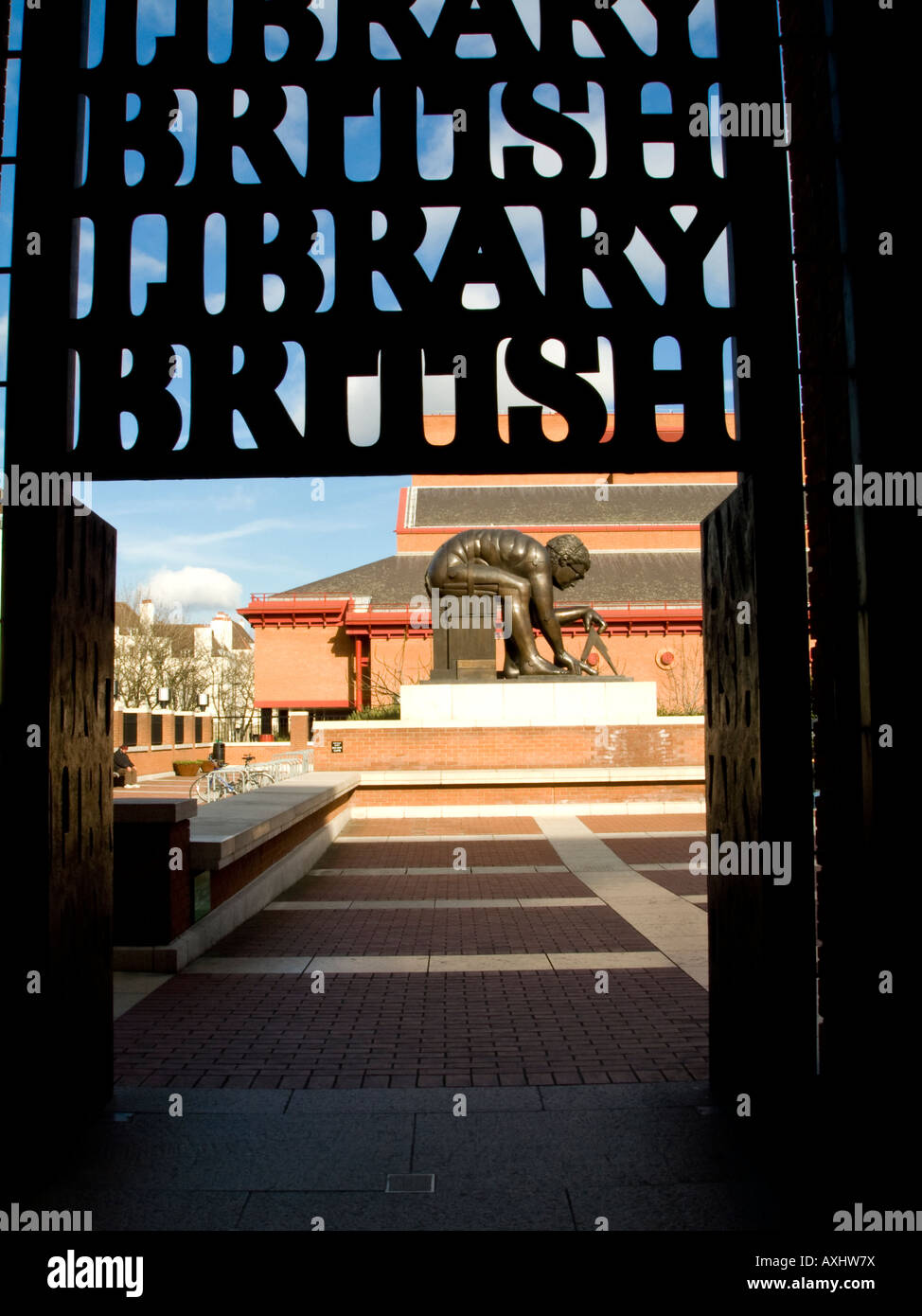 The Entrance to the British Library, London, UK Stock Photo - Alamy