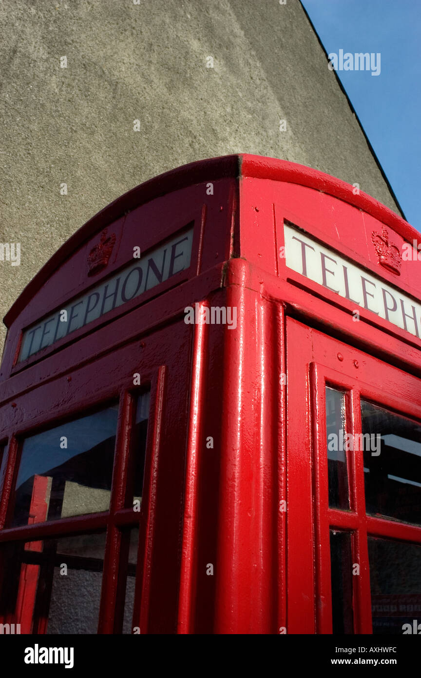 Typical british telephone booth Stock Photo - Alamy